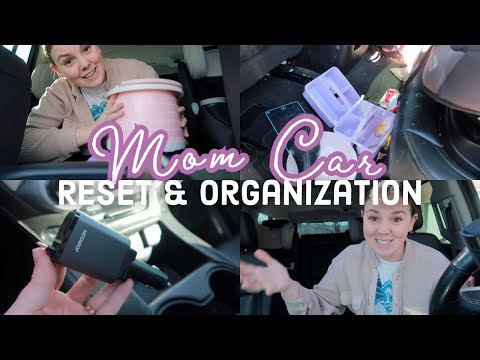 REALISTIC Mom Car Refresh & Organization | Yukon XL Organization