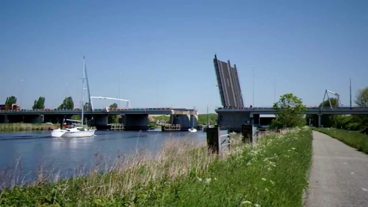 Brugopening Brug A9 Basculebrug/ Drawbridge/ Pont Basculant/ Zugbrücke ...