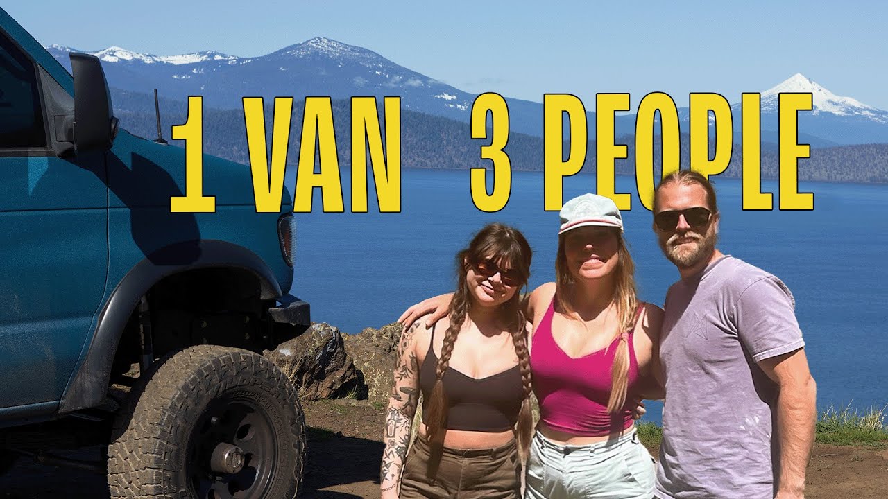 3 People Living in a 4x4 Van?! Adventures at Smith Rock Oregon - YouTube