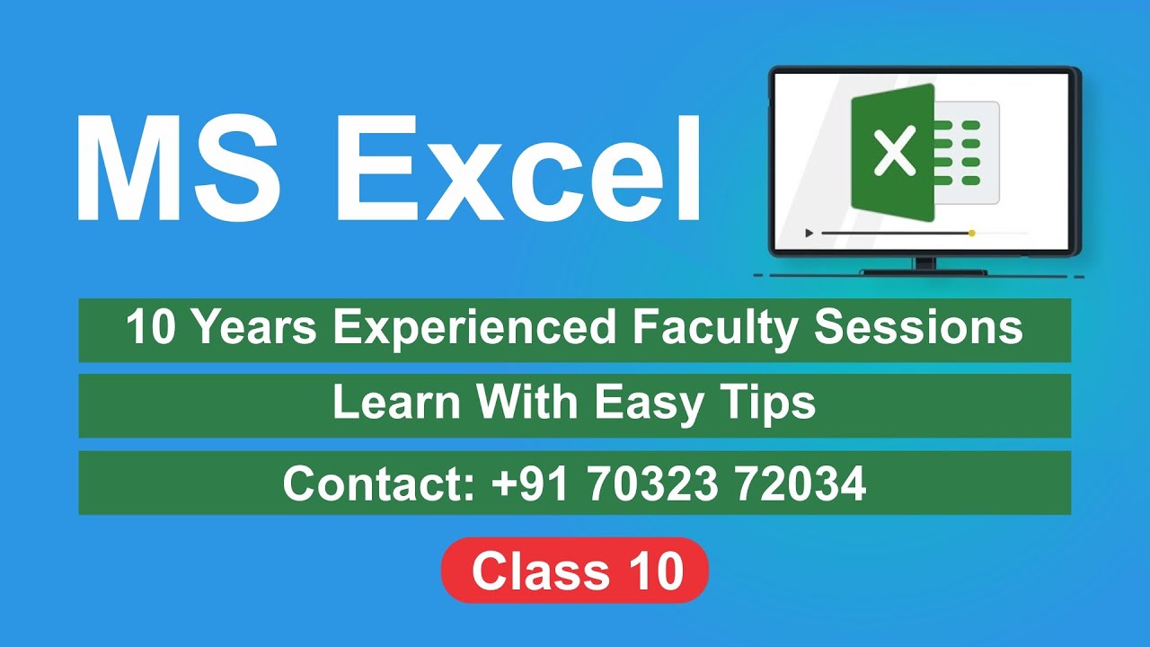 MS Excel Class 10 Page Layout Learn With Essay Tips YouTube MS Excel Class 10 Page Layout Learn With Essay Tips YouTube