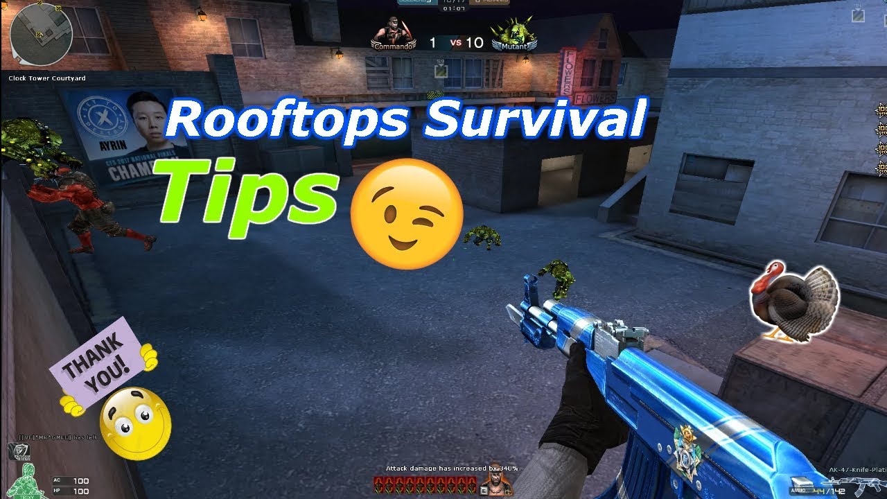 CrossFire West: Tips For Surviving Rooftops - YouTube