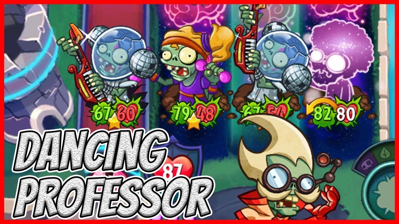 Professor Brainstorm Dance Dance Dance - Plants vs Zombies Heroes ...