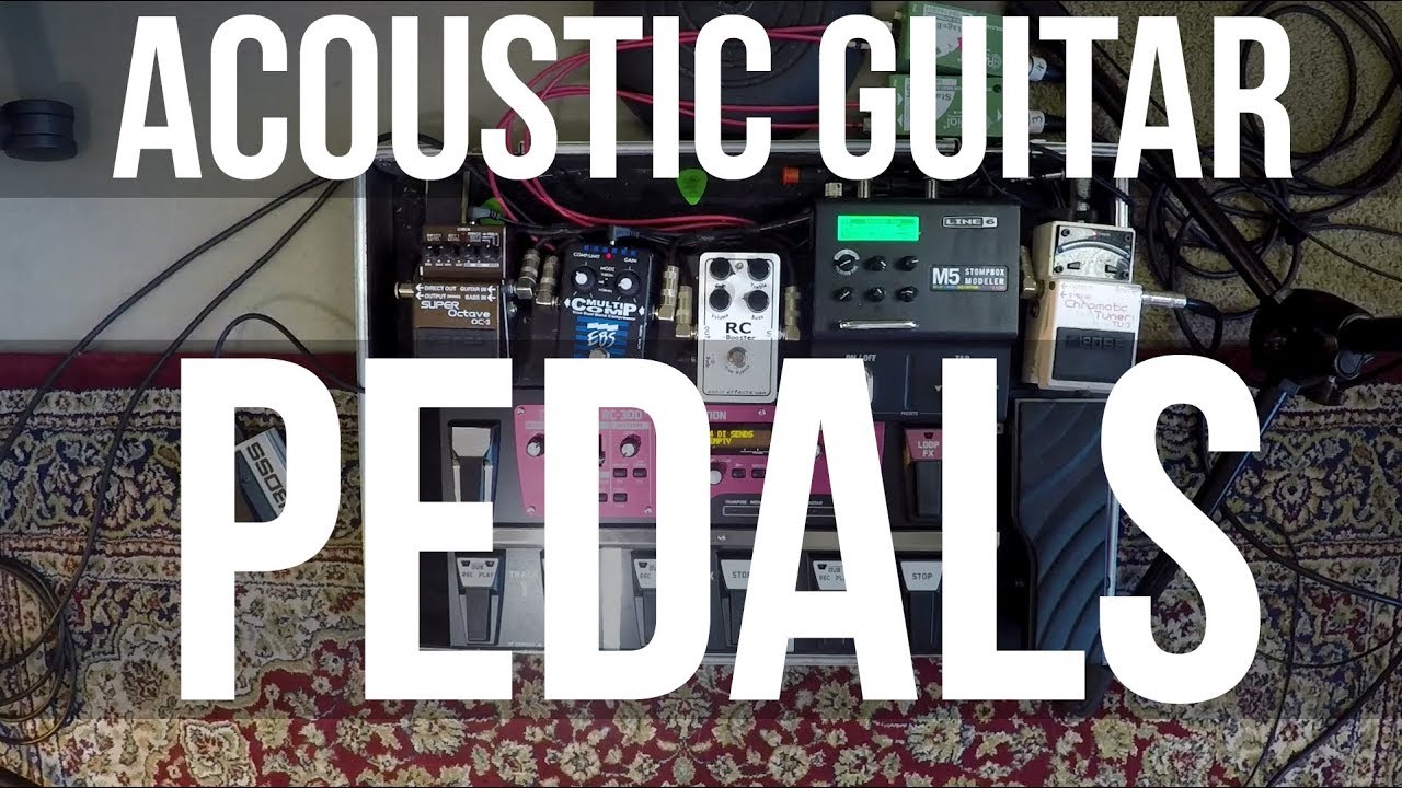 Carl Wockner - Acoustic Guitar Pedals for Live Gigs PART 2 - YouTube