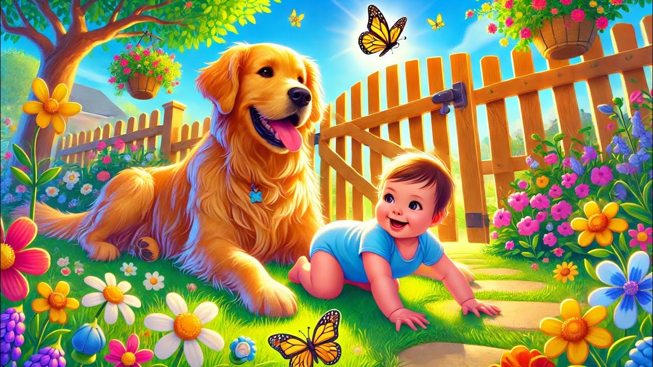 Story | Max Protects Mia Always! 🐕👧 | Hero Dog Stops Danger | Baby ...