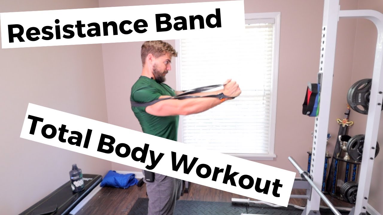 30 Minute Total Body Resistance Band Workout - YouTube