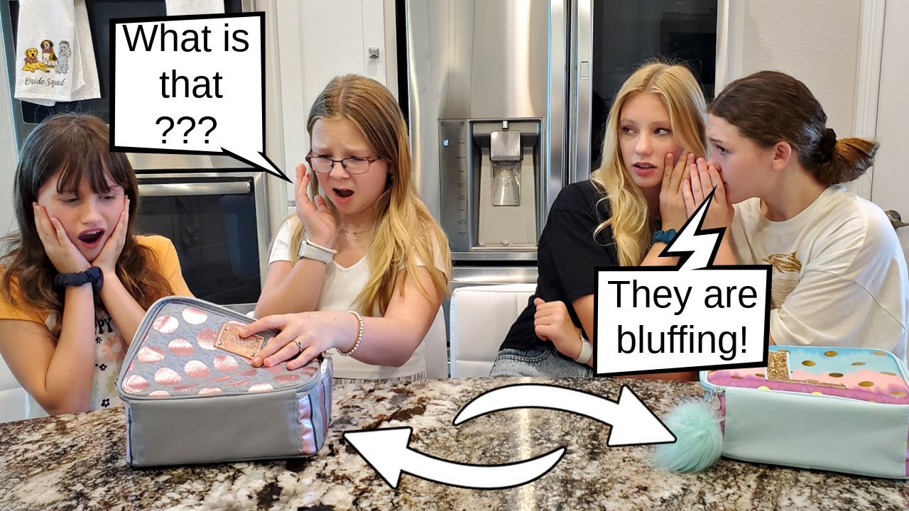 Sis vs Sis Lunch Box Switch Up Challenge!!! - YouTube