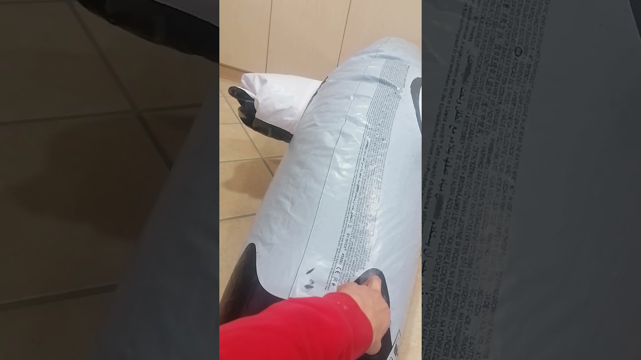 Inflate Orca whale inflatable Intex - YouTube