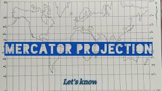 Mercator projection. Calculation and drawing step by step. | Doovi