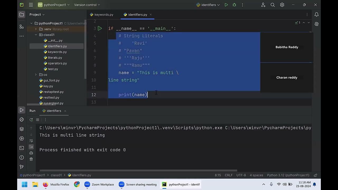 Python Session 3 - YouTube
