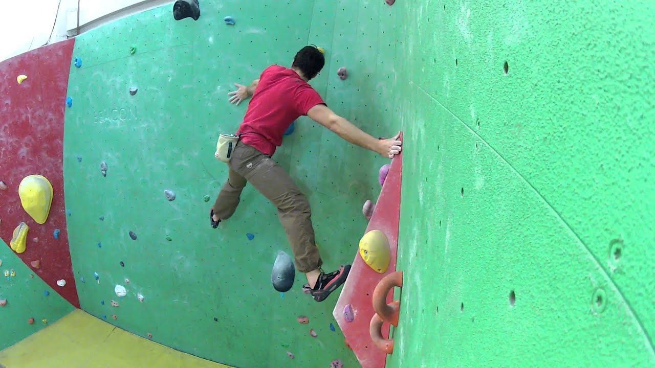 V7 boulder - YouTube