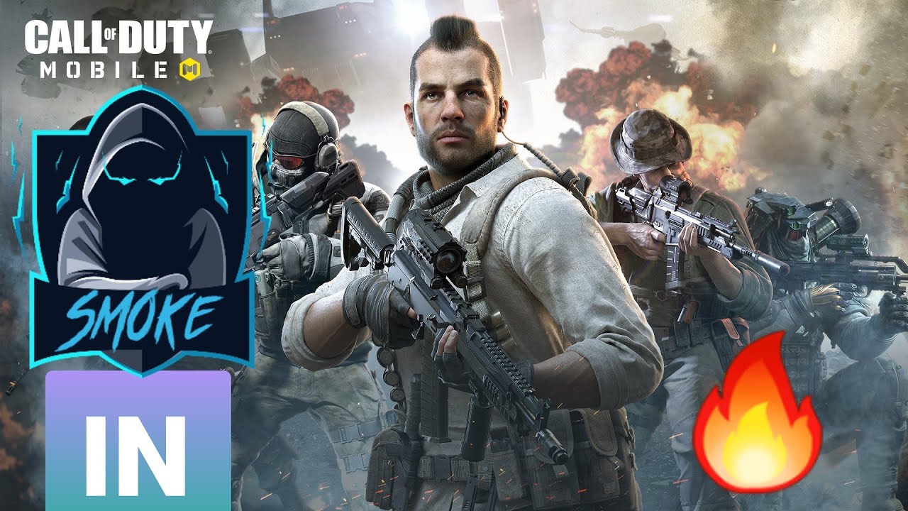 SMOKE IN COD MOBILE//FIRST EXPERIENCE OF COD MOBILE// - YouTube