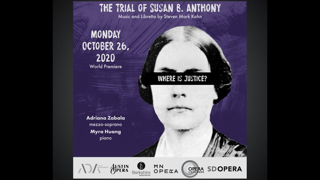 The Trial of Susan B. Anthony, by Steven Mark Kohn; Adriana Zabala ...