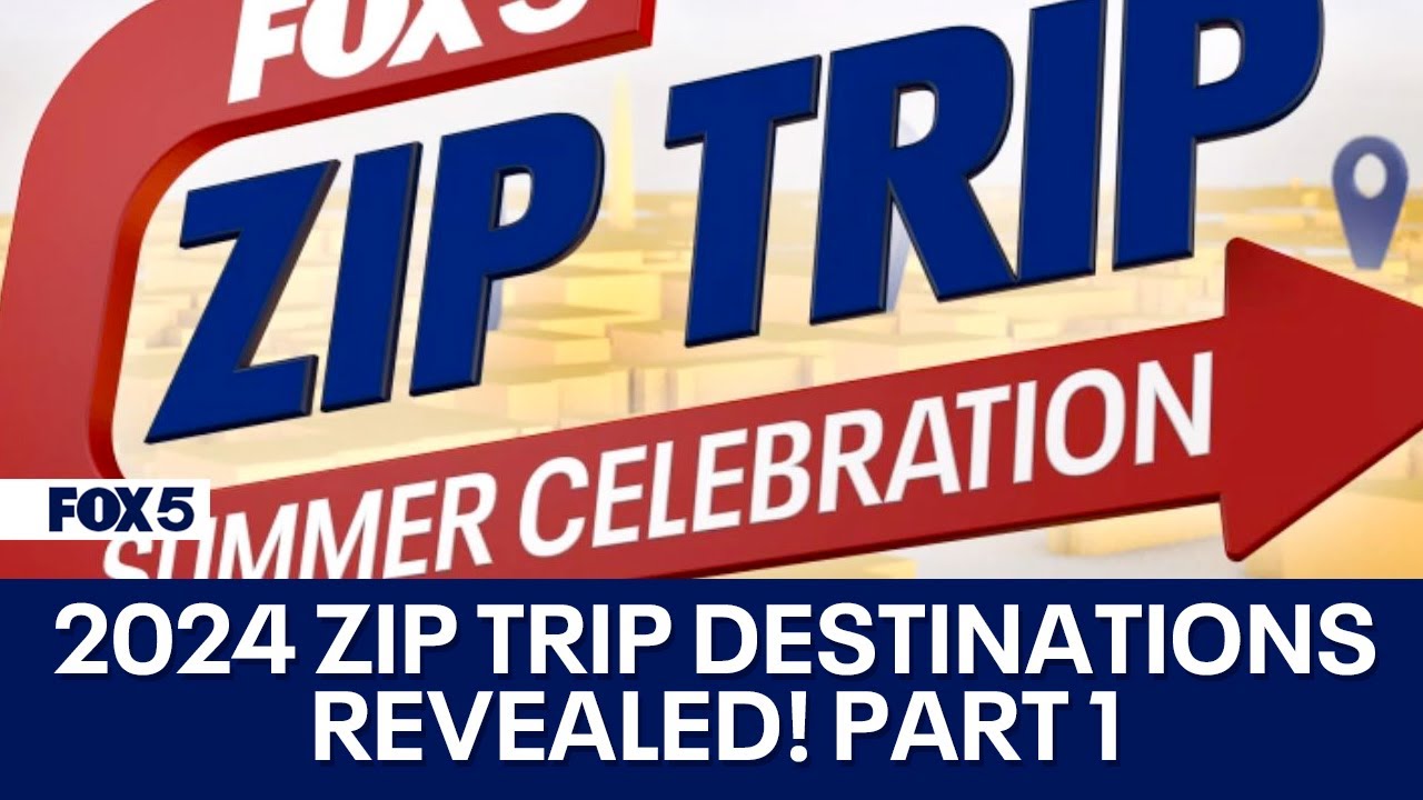 FOX 5 DC Summer 2024 Zip Trip Destinations Revealed! PART 1 - YouTube