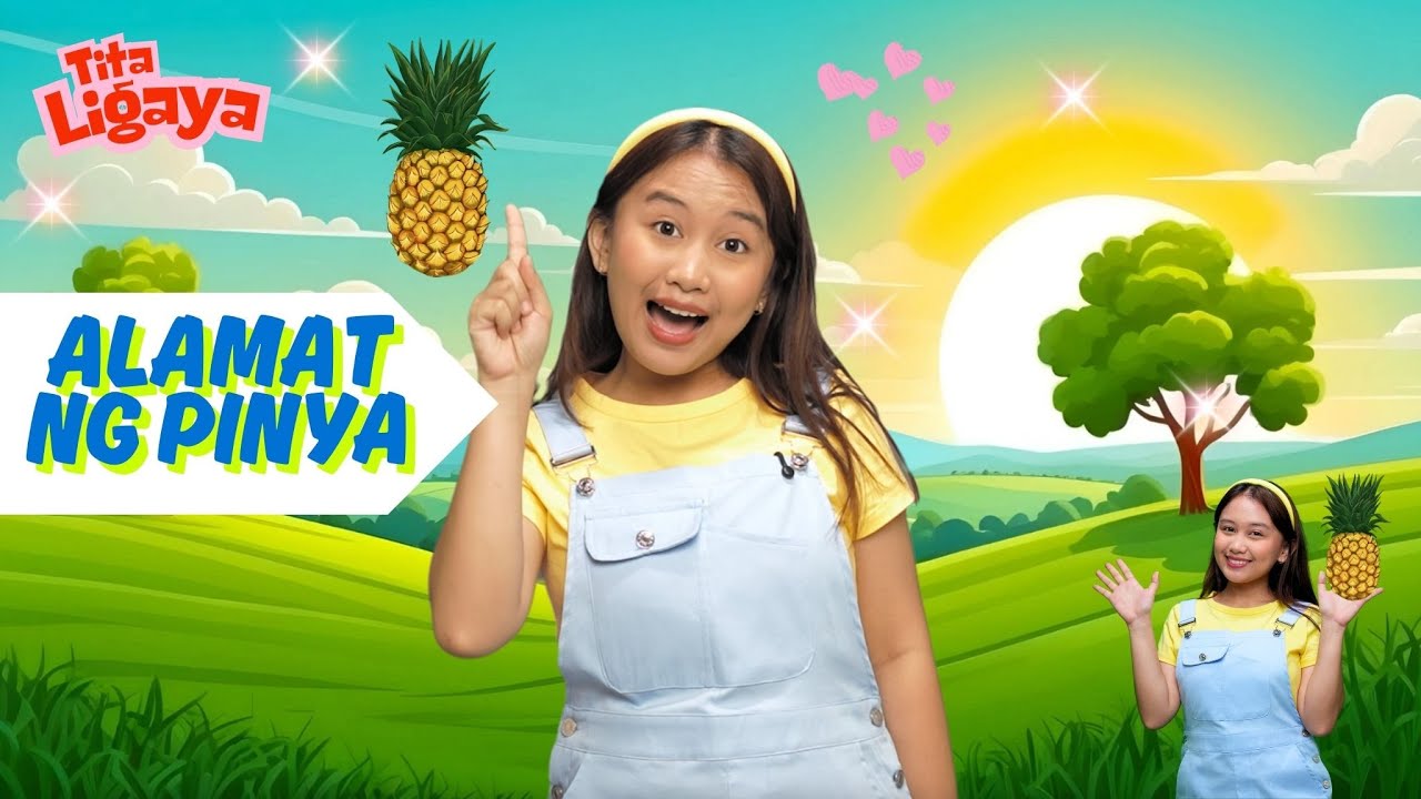 Alamat ng Pinya 🍍 | Filipino Kid Story in Tagalog & English | Learn ...
