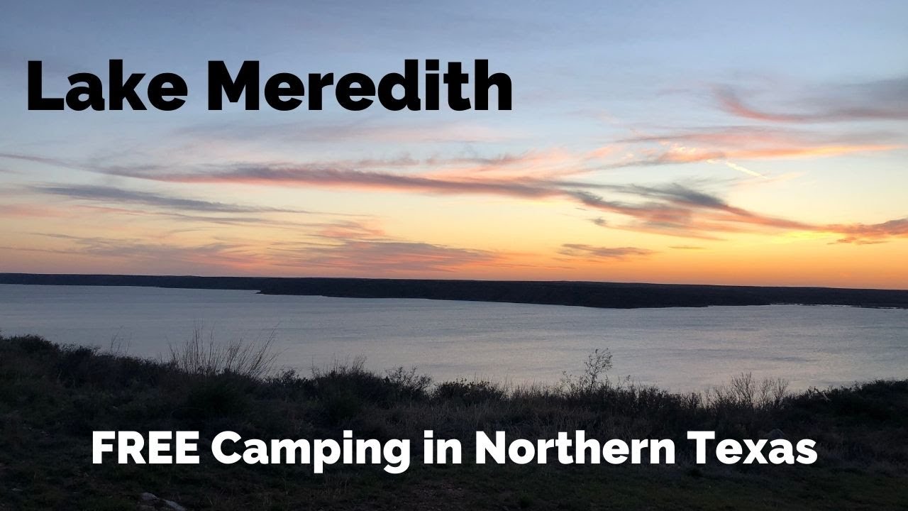 FREE Camping at Lake Meredith National Recreation Area. Camping in ...