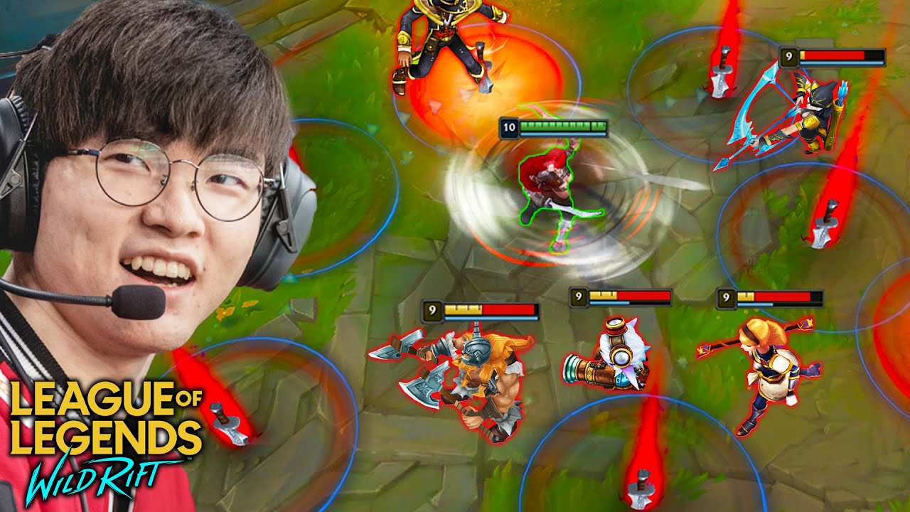 When LoL Pros Go GOD MODE in Wild Rift! (ft. Faker) - Best Wild Rift ...