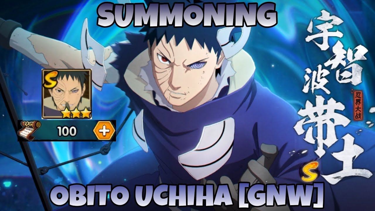 SUMMONING OBITO UCHIHA [GNW]🔥 | 100 Scrolls + Event | Naruto Mobile ...