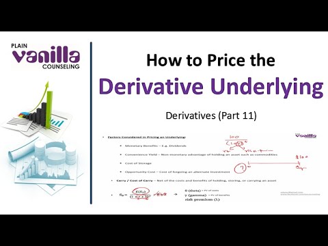 Derivatives (11): Pricing the Underlying - YouTube