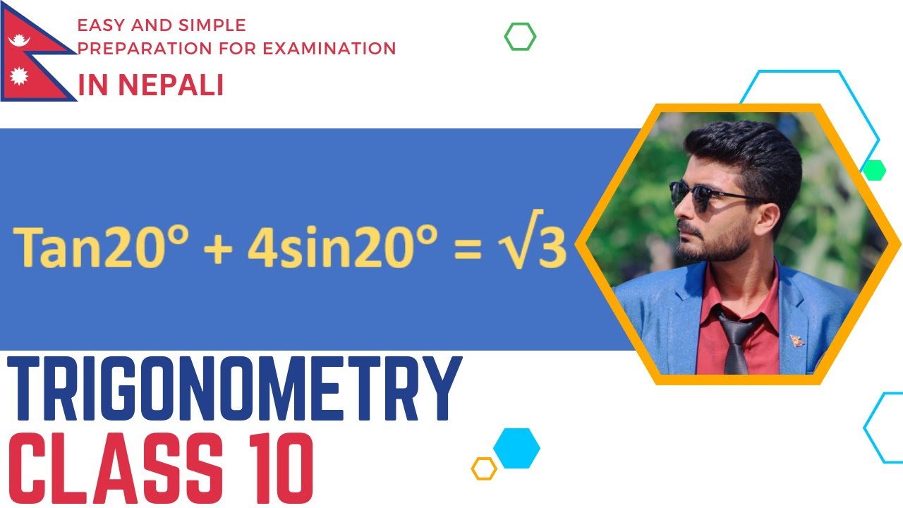 Tan20° + 4sin20° = √3 || Class 10 Trigonometry Problem For beginners in ...