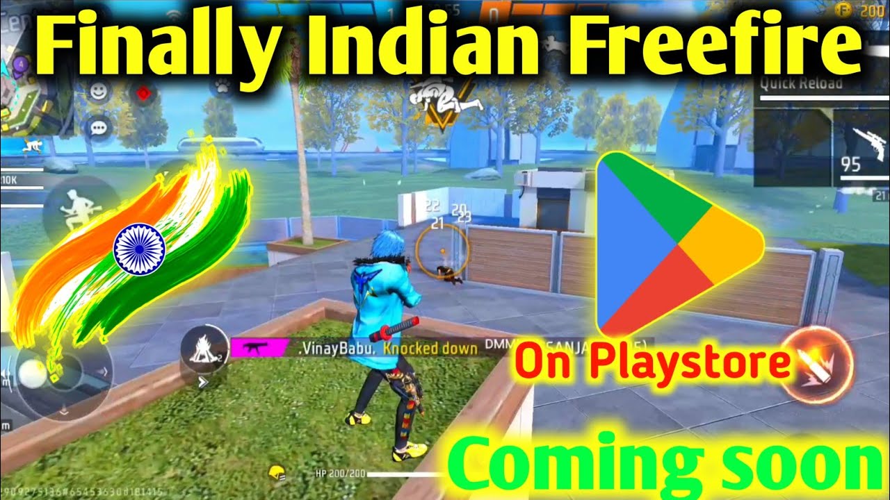 Finally Indian Freefire coming soon on Playstore!#viral #gaming # ...