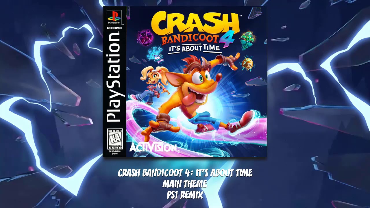 Crash Bandicoot 4: It's About Time - Main Theme (PS1 Remix) - YouTube