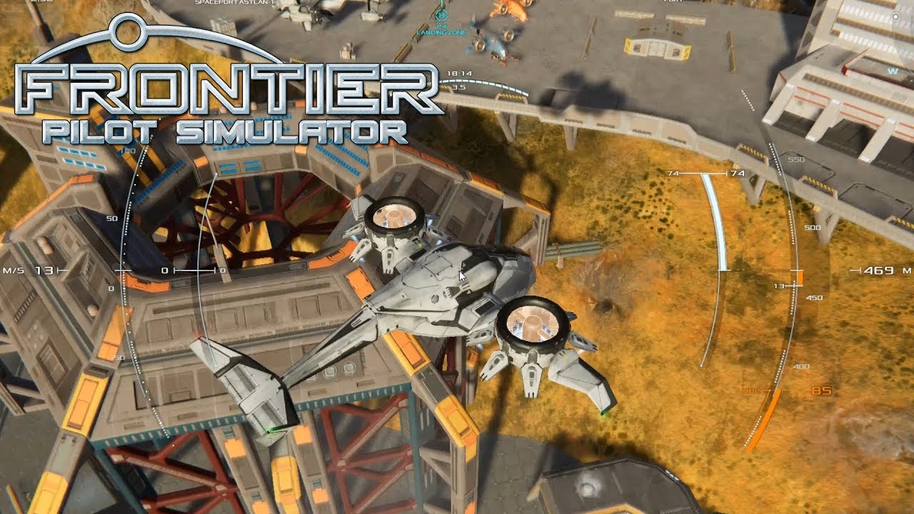 Frontier Pilot Simulator - YouTube
