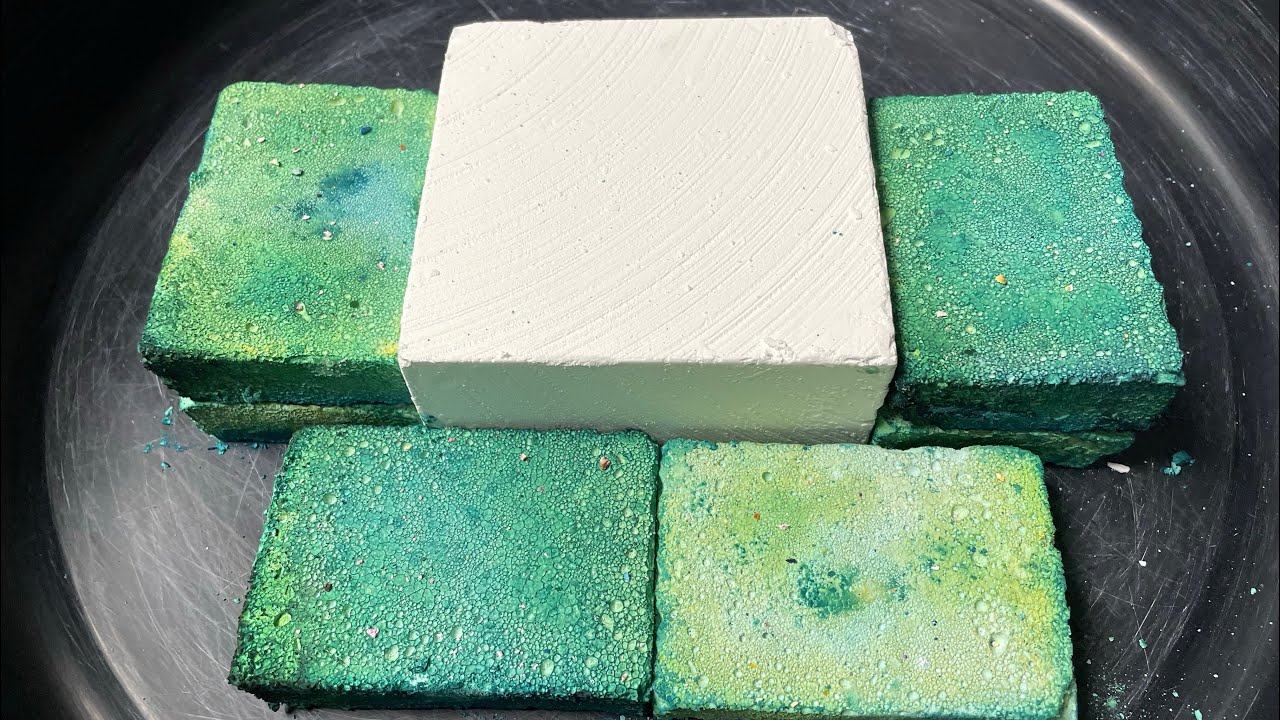 Green Gym Chalk Bars with Fresh Gym Chalk - YouTube