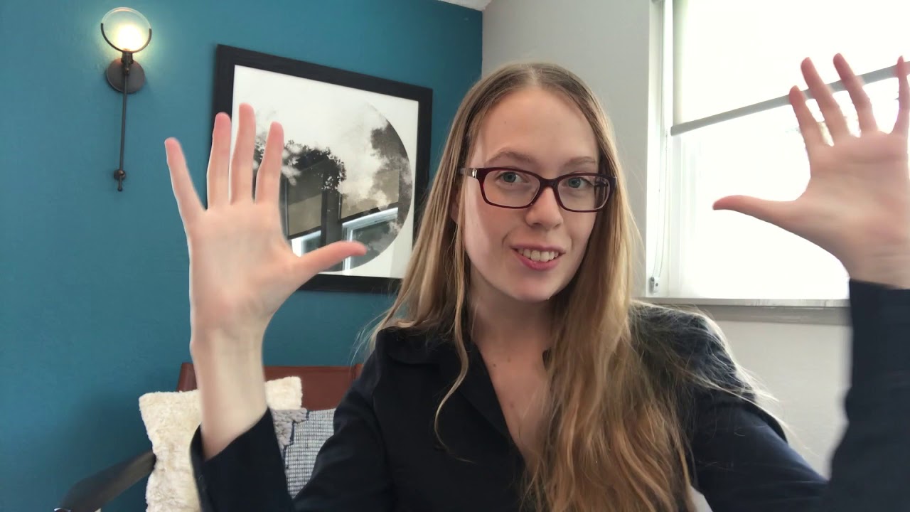 About Ladies with sign language artwork series - YouTube
