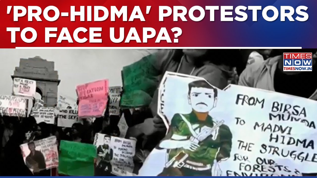 Delhi Pollution Protest Hijacked By Politics? 'Pro-Hidma' Protestors To ...