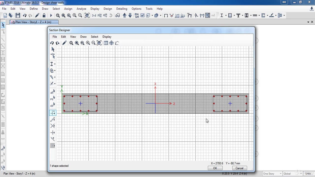 026 Design The Shear Walls Using the General Reinforcing Method in ...