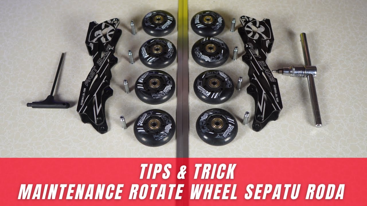 TIPS AND TRICK CARA ROTATE/MEMUTAR WHEEL SEPATU RODA INLINE SKATE - YouTube