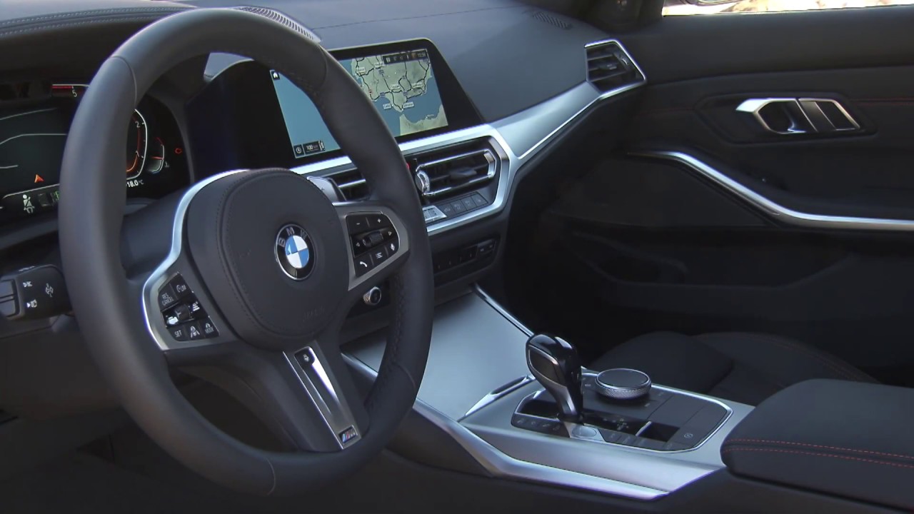 BMW 3 Series 320d Interior Design - YouTube