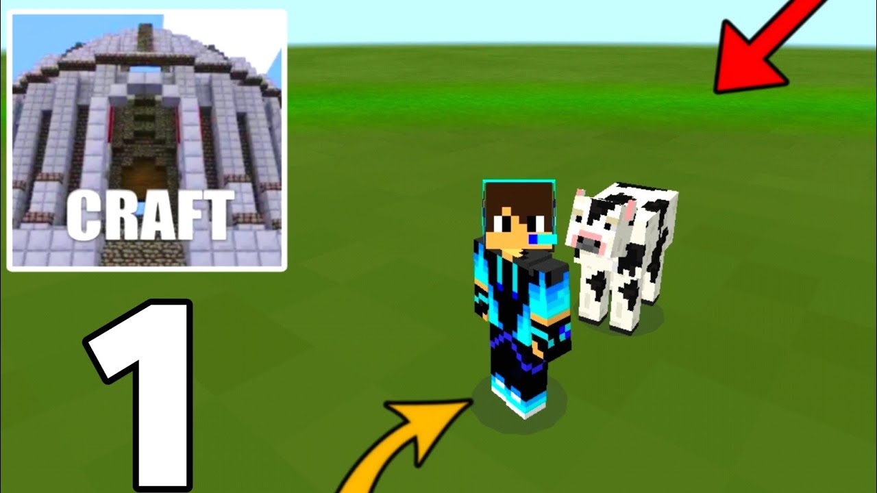 Minicraft new survival gameplay in flat world part 1 | Minecraft flat ...