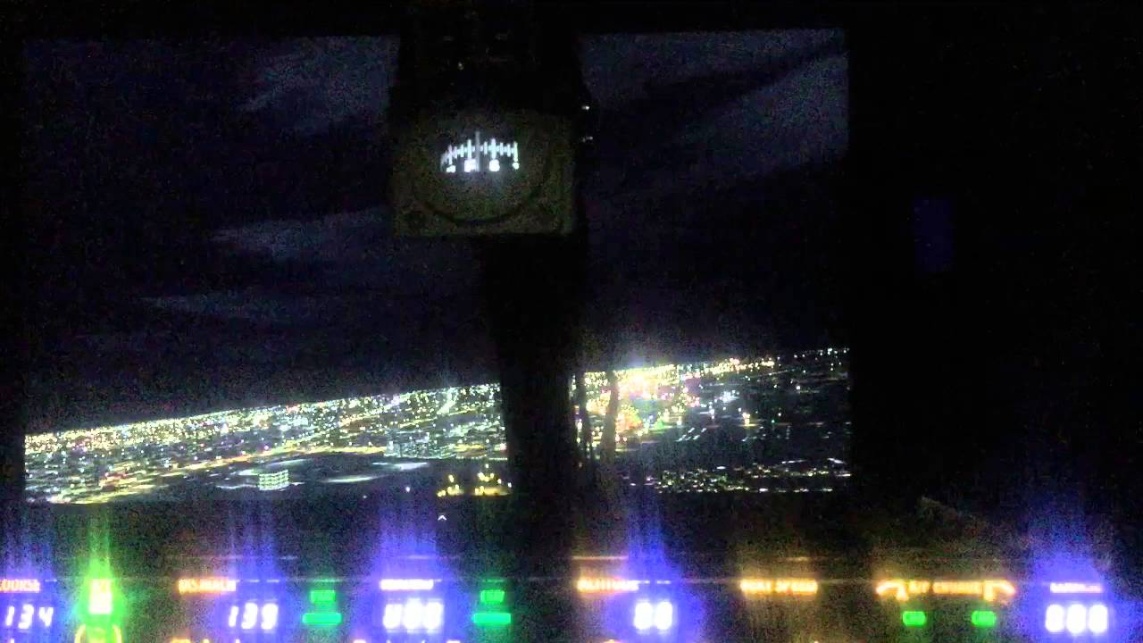 Parkway visual JFK 13L at night - YouTube