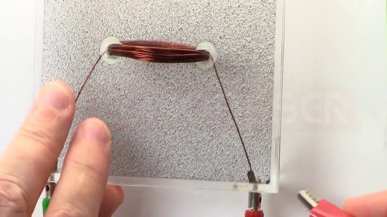 Magnetic field of a circular coil - YouTube