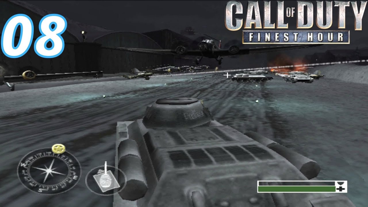 CoD FINEST HOUR - Part 8｜Airfield Ambush - Eastern Front｜Gameplay 2023 ...
