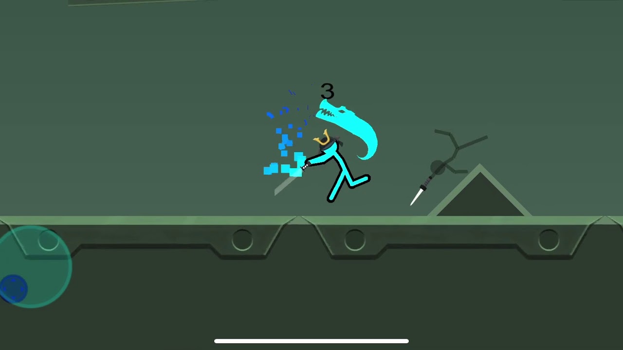 Stickman samurai getting ready to fight dark Vader epic battles - YouTube