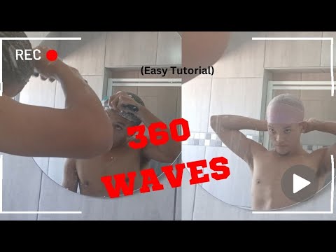 QUICK AND EASY 360 WAVES TUTORIAL - YouTube