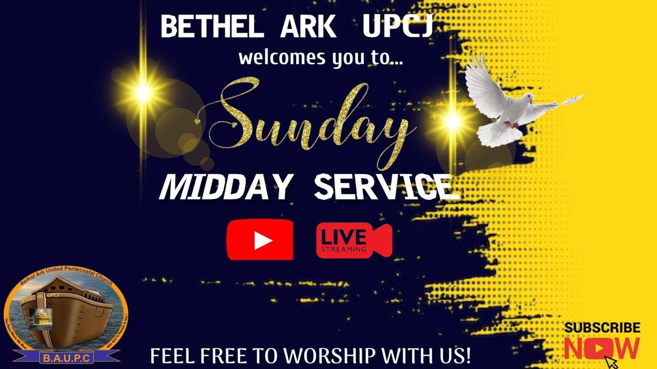 Bethel Ark UPCJ Grange Pen Sunday Morning Service (January 26 2025 ...