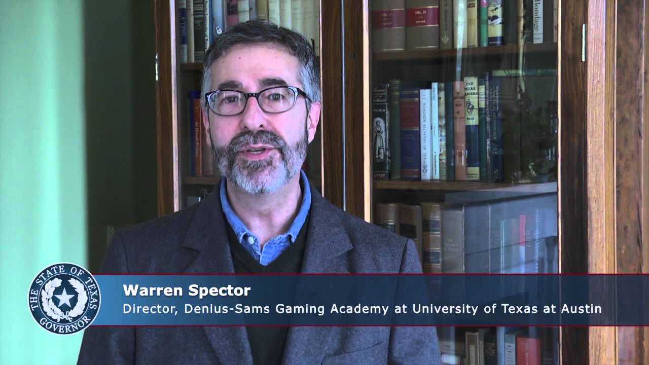 Warren Spector, Director of Denius-Sams Gaming Academy at University of ...
