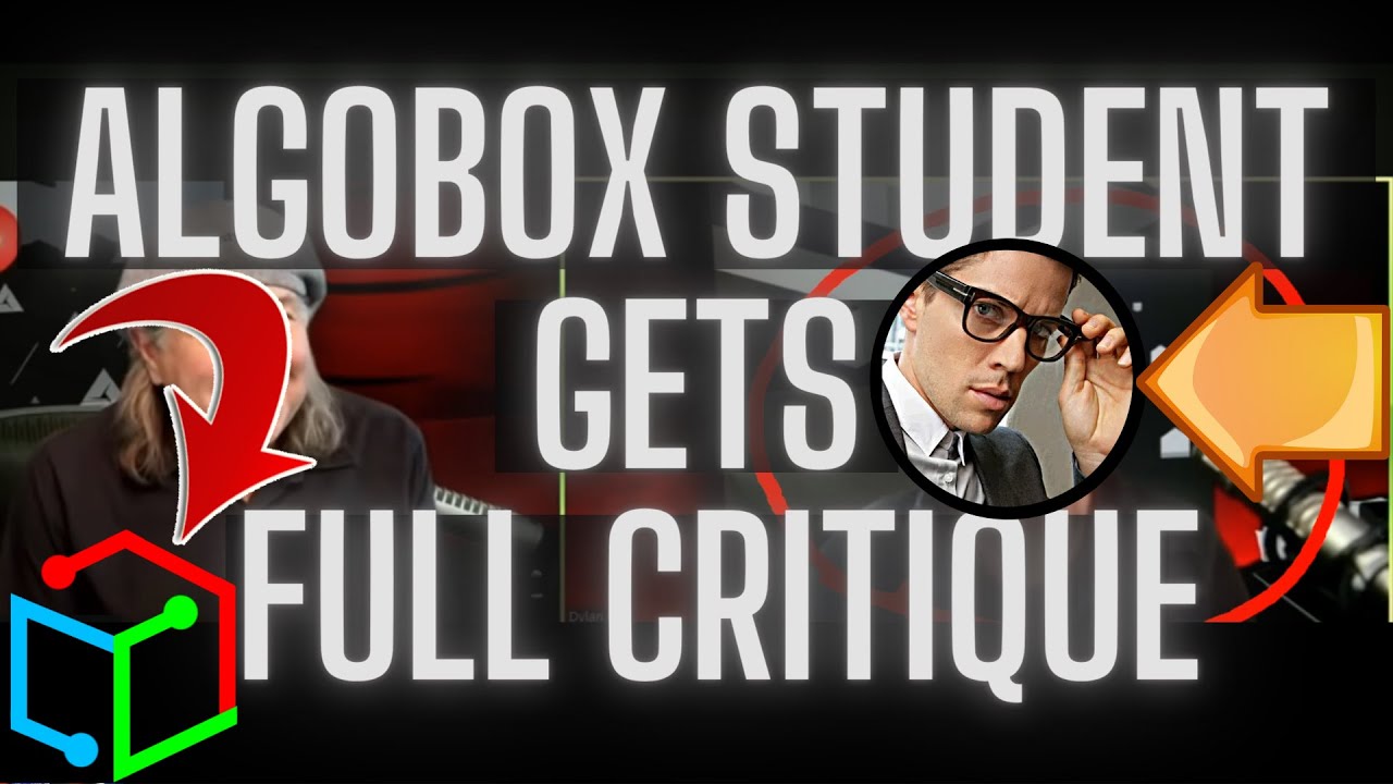 ALGOBOX STUDENT TRADER 🔴Gets Critiques from Trading Mentor Vinny Emini ...
