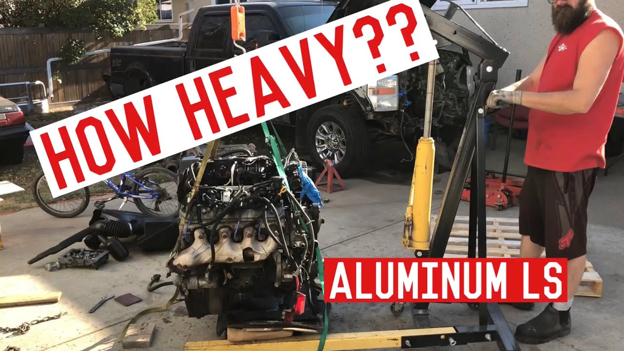 Aluminum LS 6.2 L9H weight??!! - YouTube