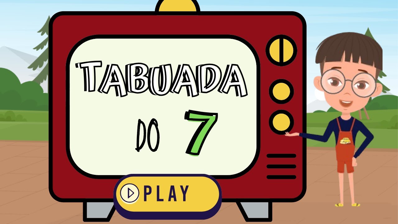 TABUADA DO 7 | Forma divertida de aprender a tabuada - YouTube