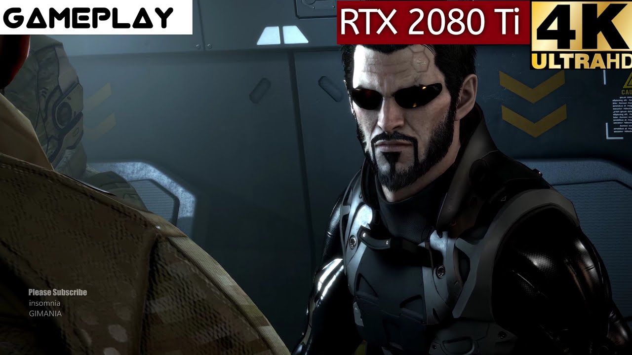 Deus Ex: Mankind Divided Gameplay PC 4K [INA/EN] RTX 2080 Ti - i7 4790K ...