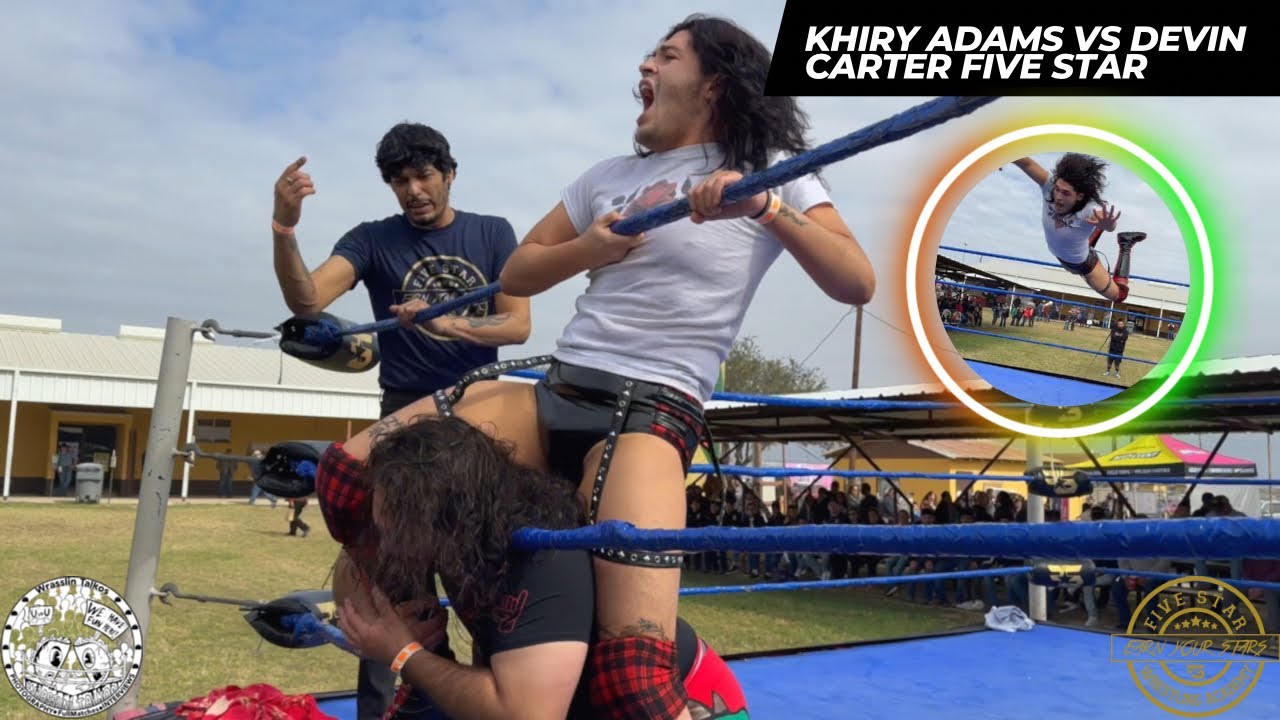(Full Match) Devin Carter vs Khiry Adams Five Star Wrestling Academy ...