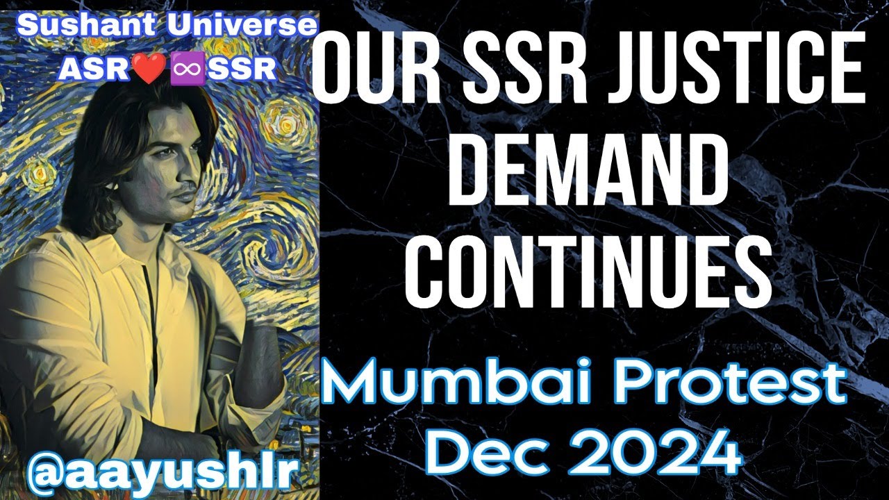 Sushant Singh Rajput Justice Demand Continues | Mumbai Protest | Our ...