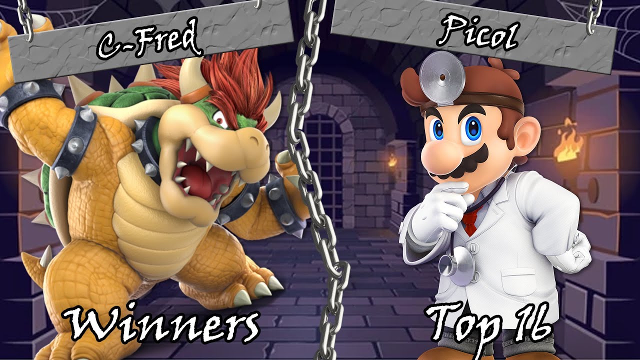Monster Arena #1 - C-Fred (Bowser) vs. Picol (Dr. Mario) - YouTube