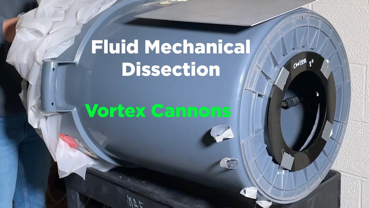 Fluid Mechanical Dissection: Vortex Cannons - YouTube