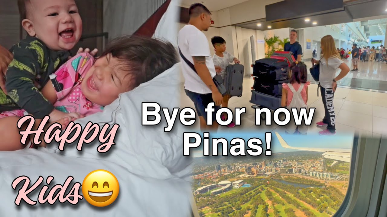PAUWI NA NG AUSTRALIA! BYE FOR NOW PHILIPPINES || Thefewstertv - YouTube