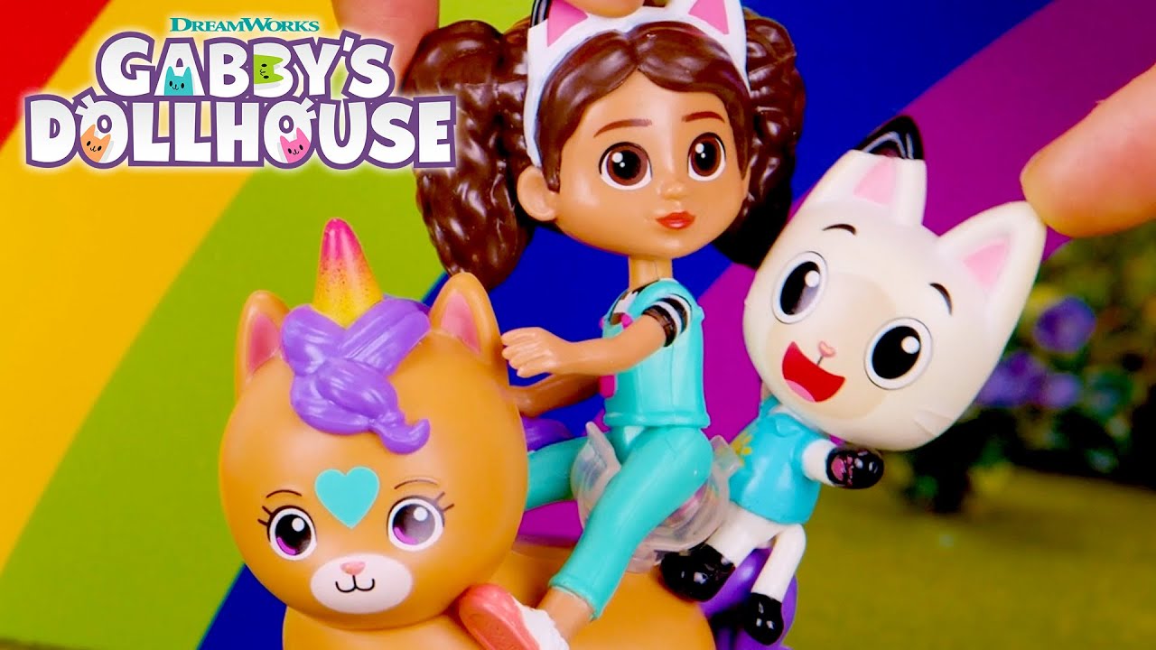 Let's Go On a RAINBOW HIKE! 🌈 Learn Colors with Gabby | GABBY'S ...